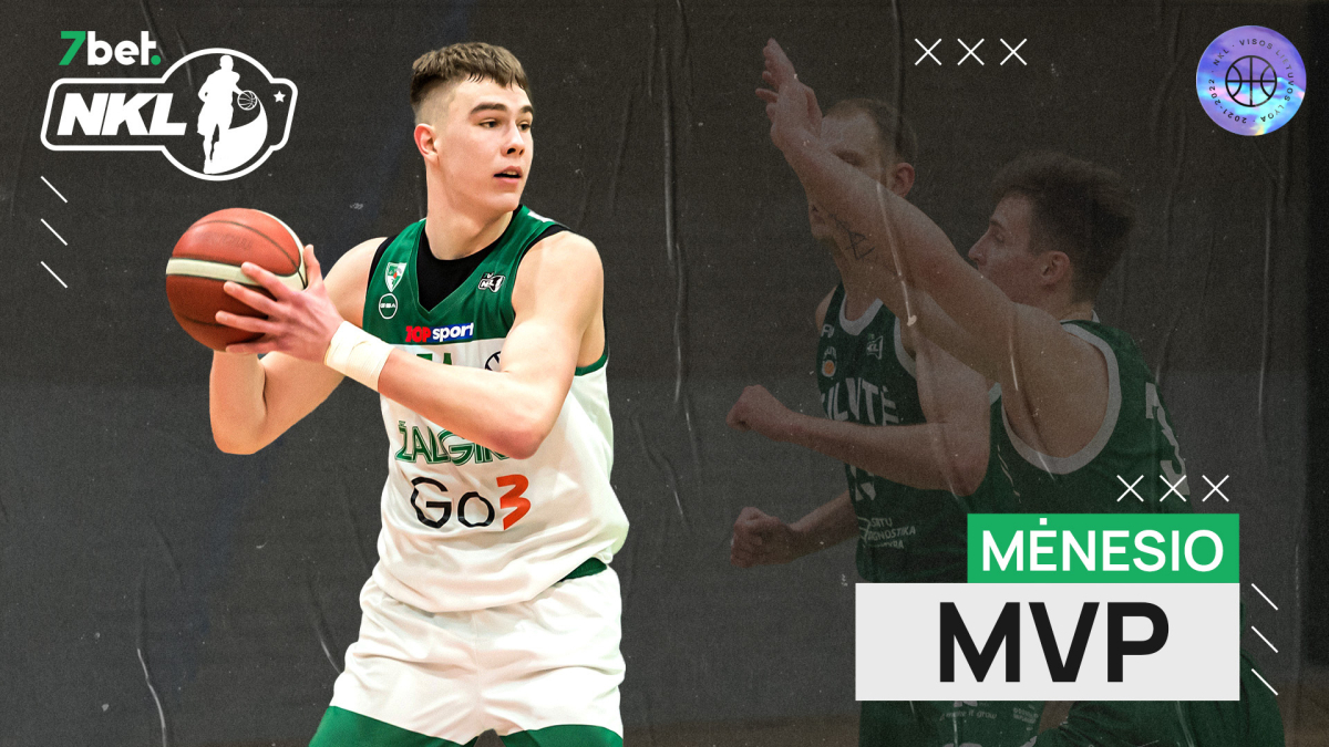 Kovo mėnesio MVP – Motiejus Krivas / Naujienos - NKL